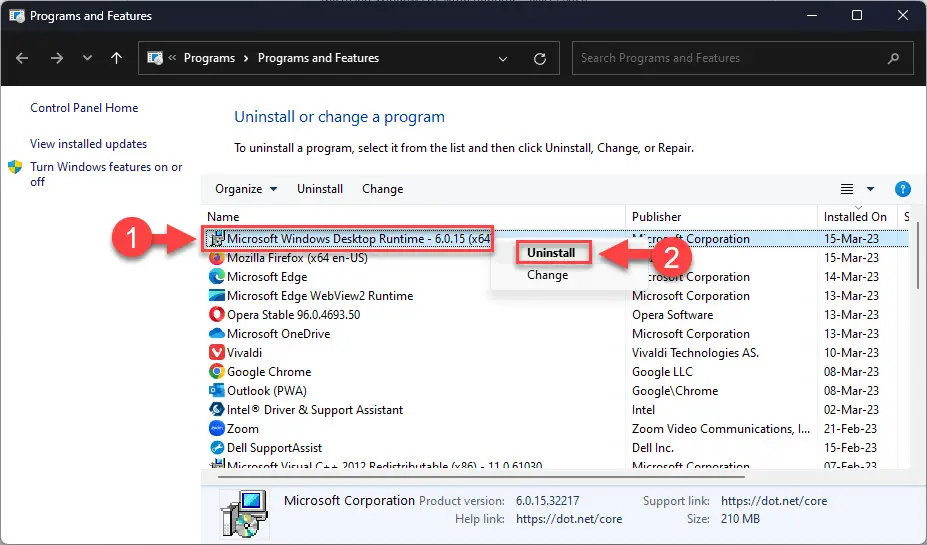 Download .NET 6.0.15 LTS (Offline Installers)