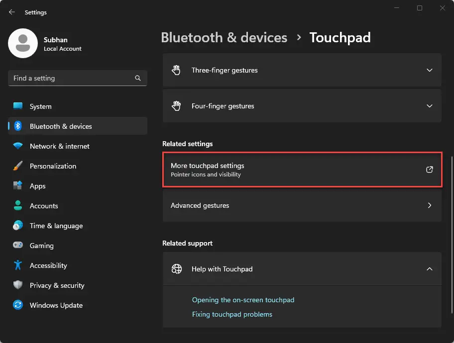 How To Disable Or Enable Touchpad On Laptop