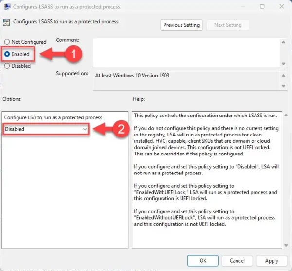 How To Fix "Local Security Authority Protection Is Off" Error On Windows 11