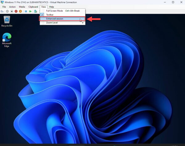 How To Enable, Disable Enhanced Session Mode In Hyper-V