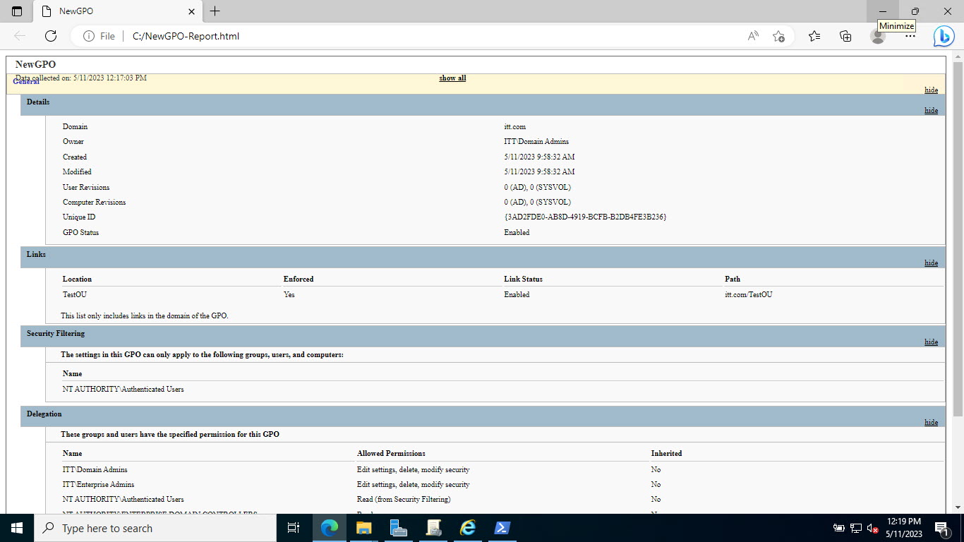 How To Generate Group Policy Object Gpo Reports Using Powershell A Detailed Guide