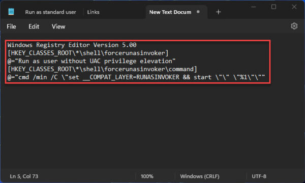 How To Run Program Without Privilege Elevation And Bypass Uac Prompt
