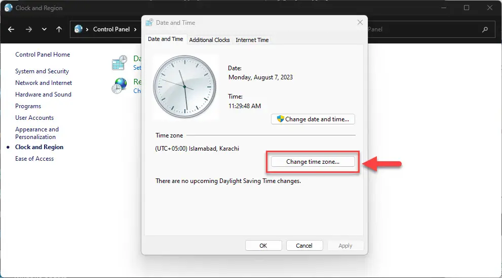 How To Set The Correct Time Zone In Windows 11 Automatically Manually