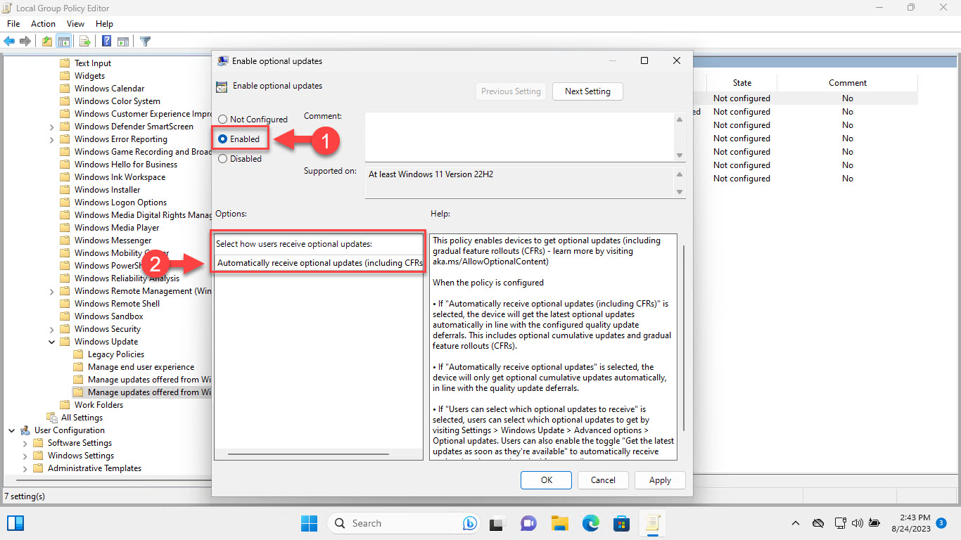 How To Control And Automatically Install Optional Updates On Windows 11