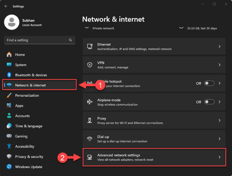 5 Ways To Disable, Enable, Or Restart Network Adapter In Windows 11 ...