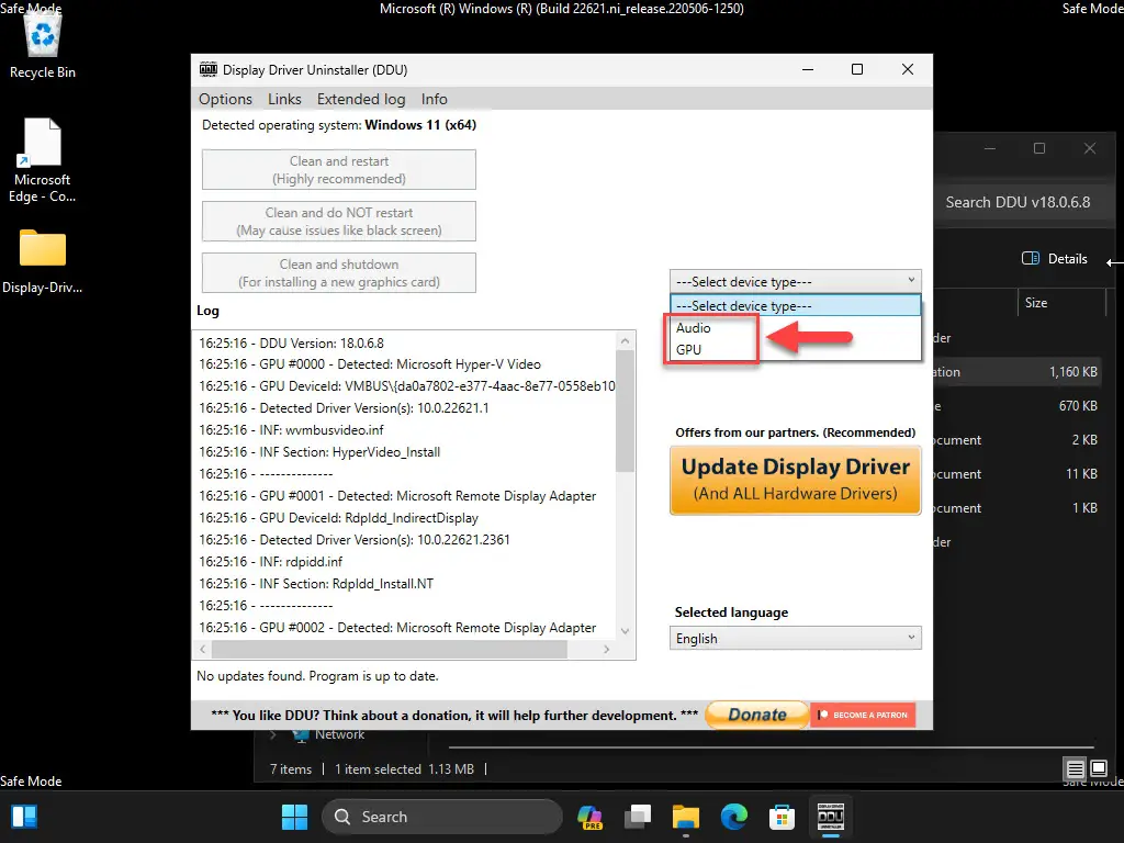 How To Use Display Driver Uninstaller For Clean Graphics Driver ...