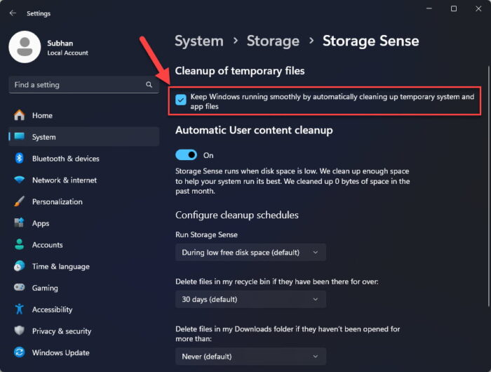 How To Delete Temporary Files On Windows 11, 10