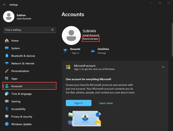 5 Ways To Check If Your Account Has Admin Rights On Windows