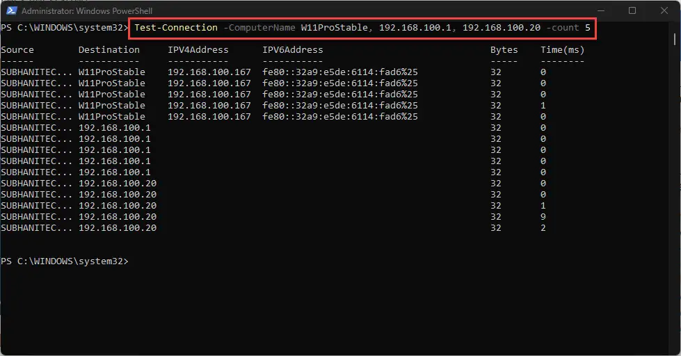 How To Ping Multiple Hosts Or IP Addresses At Once