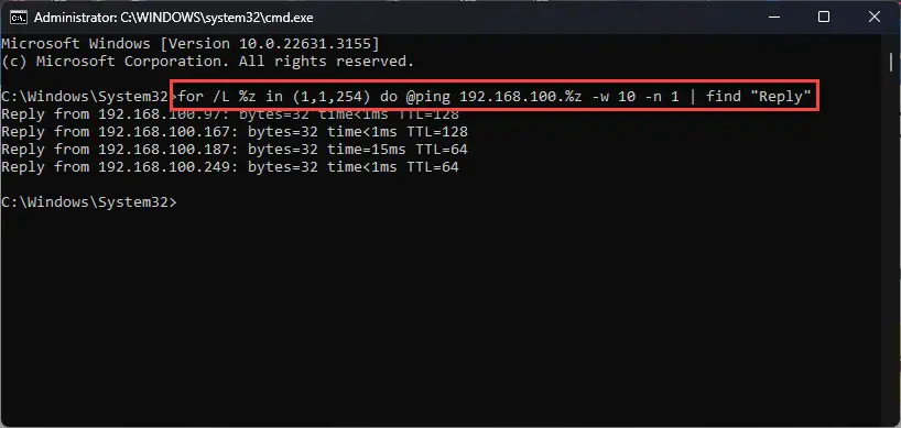 How To Ping Multiple Hosts Or IP Addresses At Once