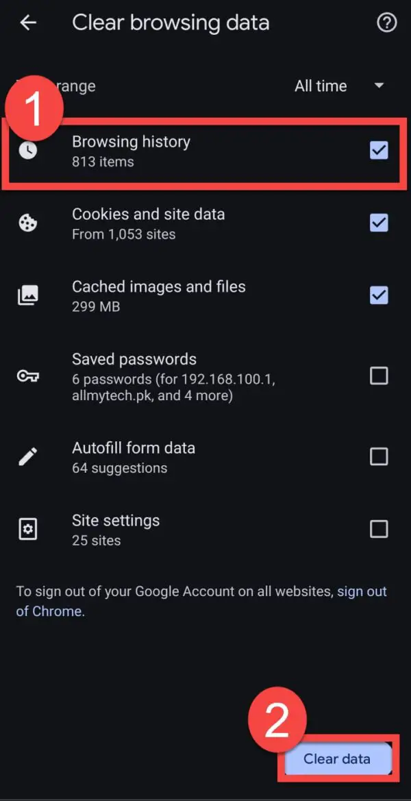 How To Clear, Delete Browsing History In Any Browser
